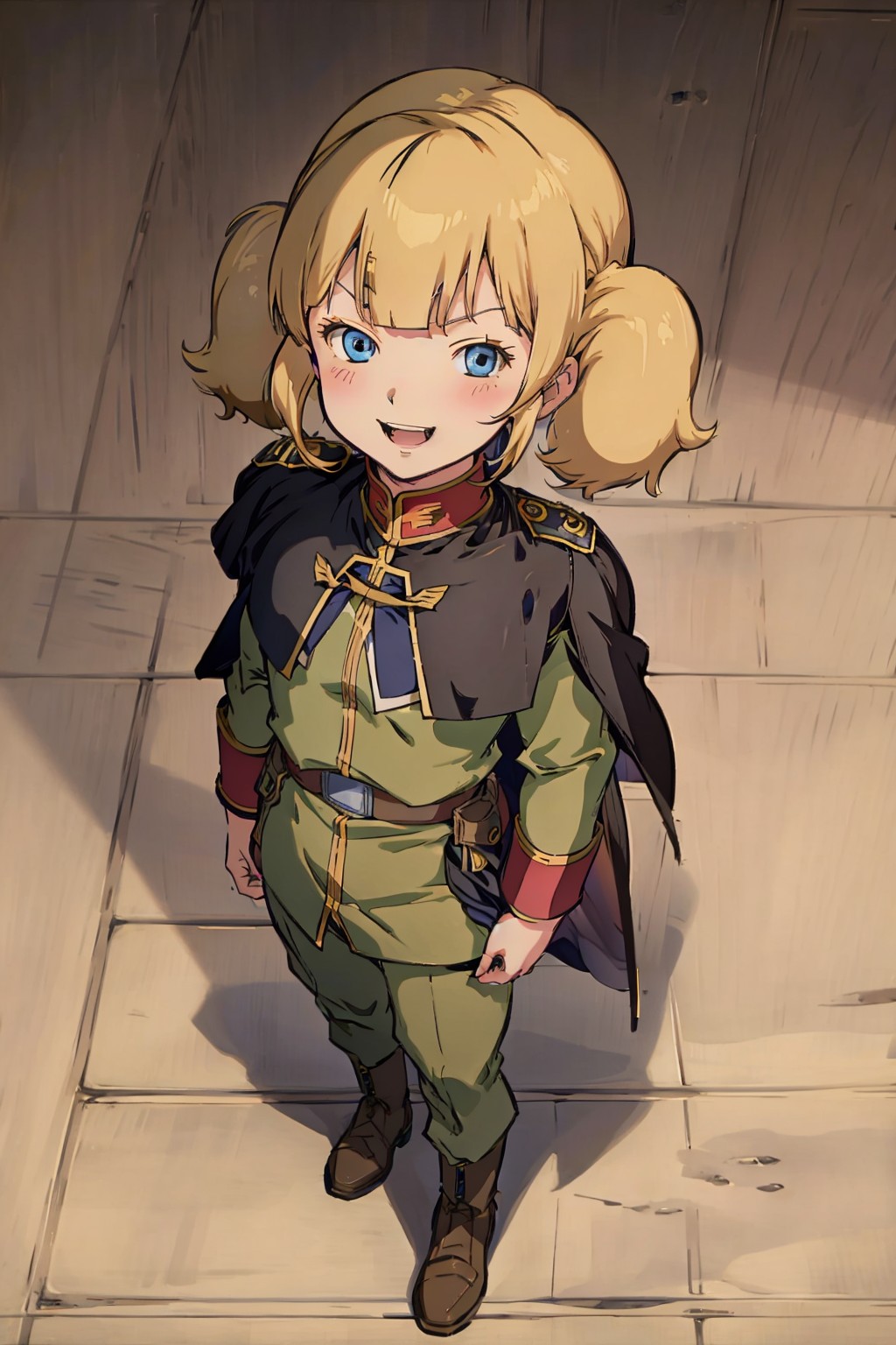 Penny as a Zeon Officer in the Gundam universe — Yodayo