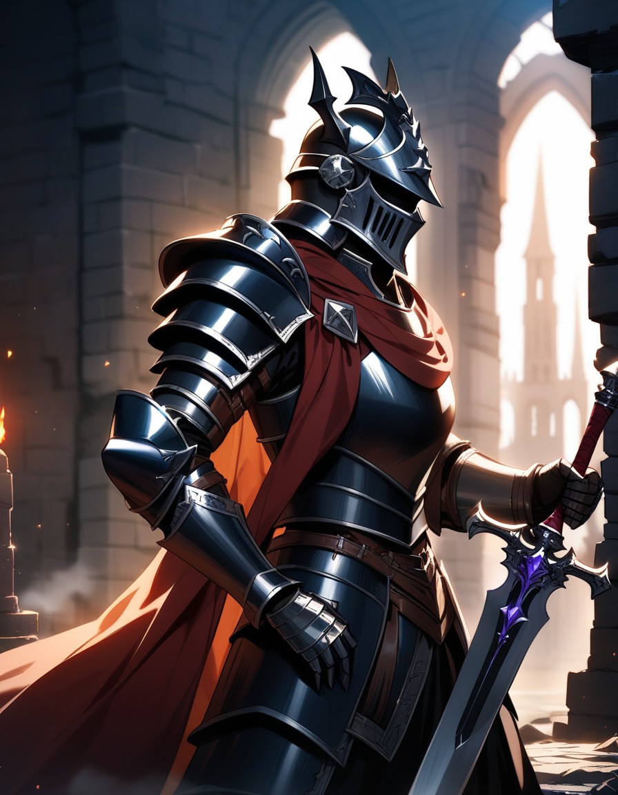 Dragon knight (side view) — Yodayo