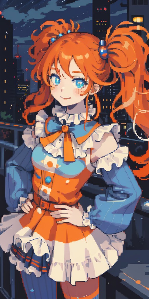 Pierrot (Pixel Art) #9 — Yodayo
