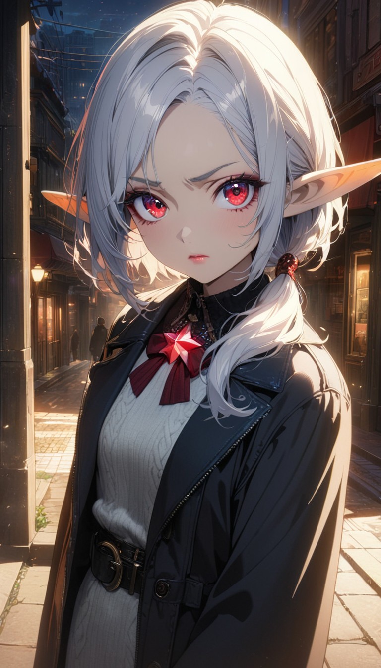 Unamused elf 3 — Yodayo