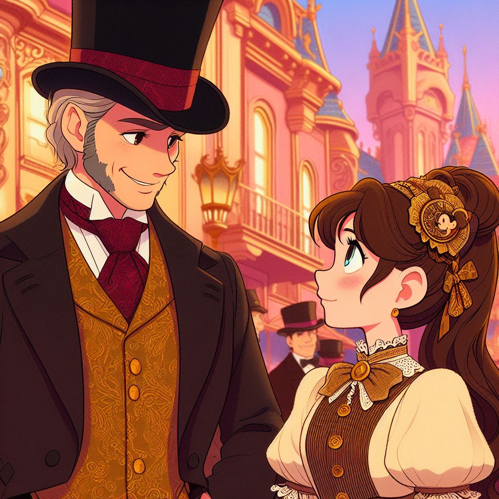 A Victorian man meets a Gyaru Disney style — Yodayo