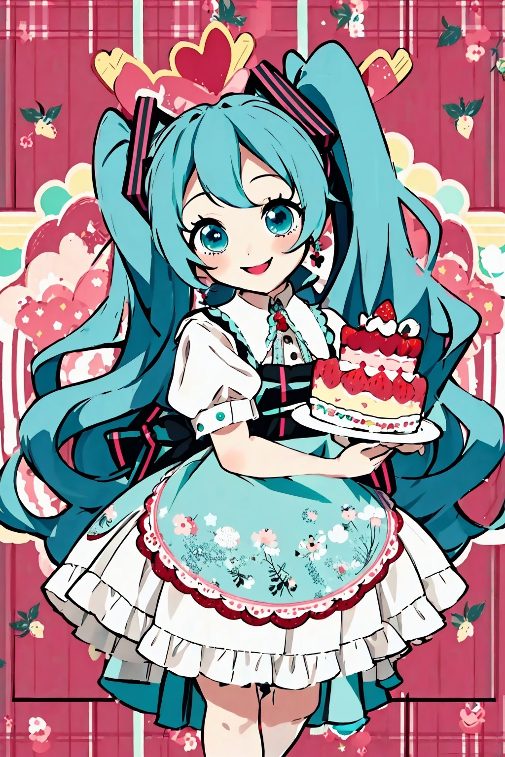 Pretty dessert Miku 🍰 — Yodayo