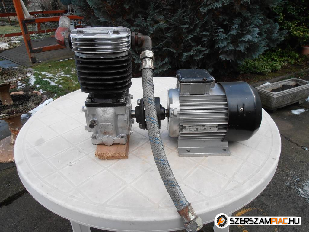 KNORR kompresszor IMI 380-220v motorral. (Gépek - Kompresszor)