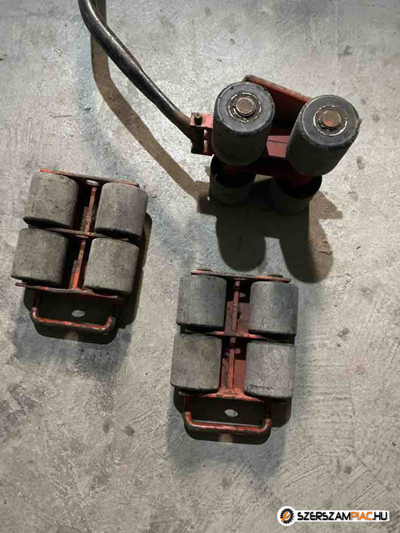 Megvételre görgős gépmozgató eszterga mozgató szállító görgő ...