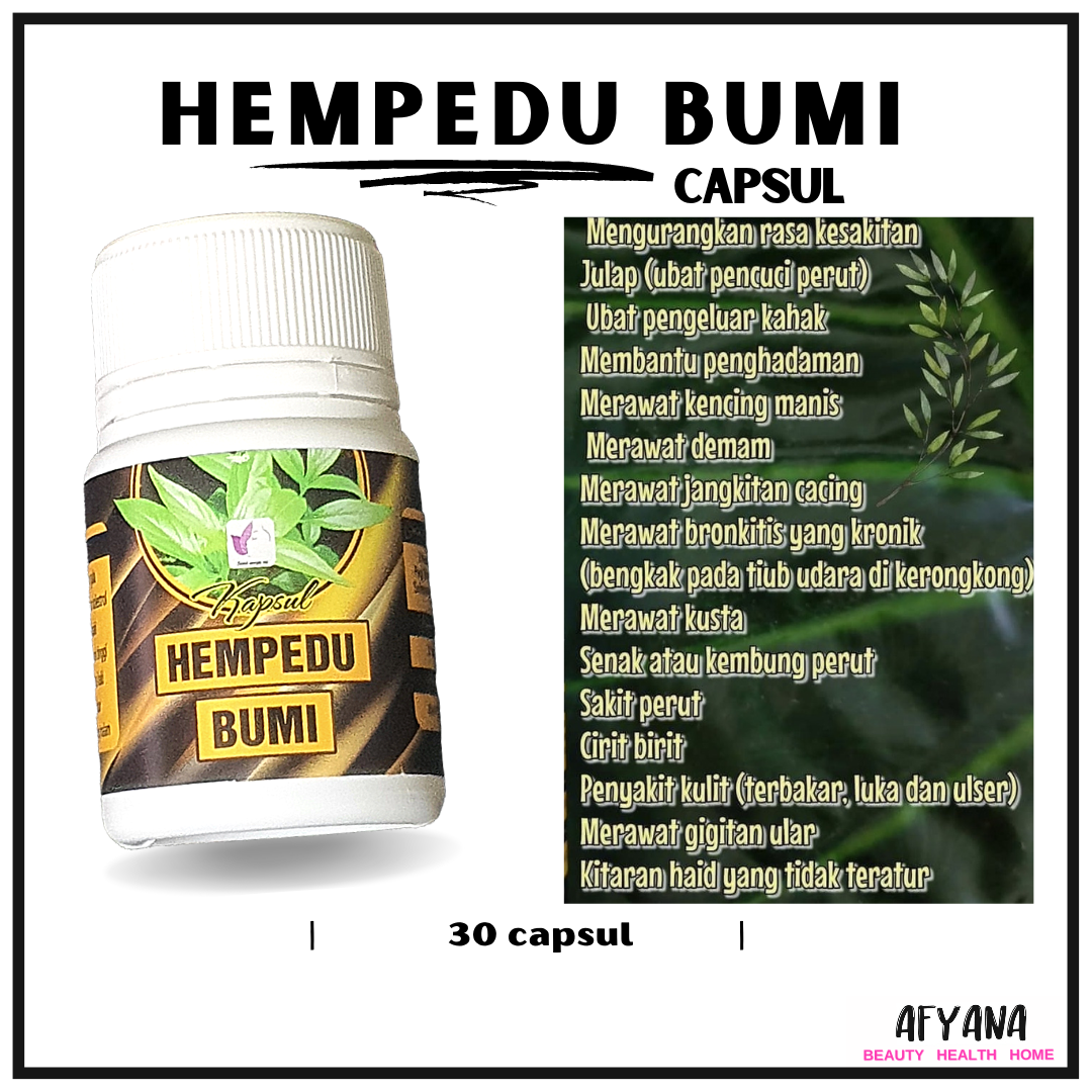 Hempedu Bumi Capsul - AFYANA.CO • BEAUTY • HEALTH | Take App