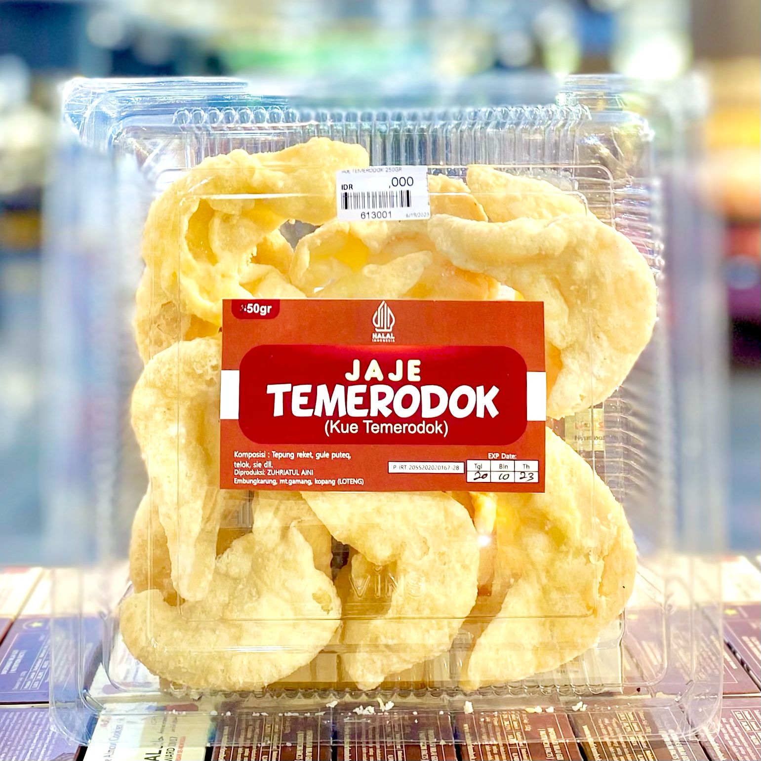 (ENI FOOD) JAJE TEMERODOK 250GR - SASAKU LOMBOK | Take App