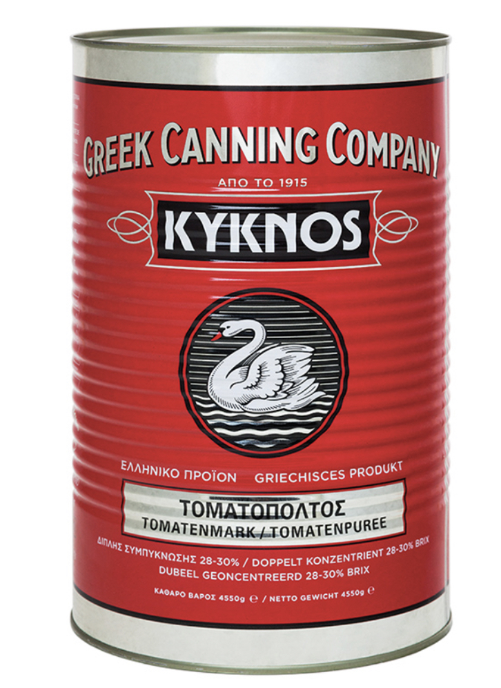 KYKNOS Tomato Puree Case 3x4.55KG - Supra Fast Food Supplies Ltd | Take App