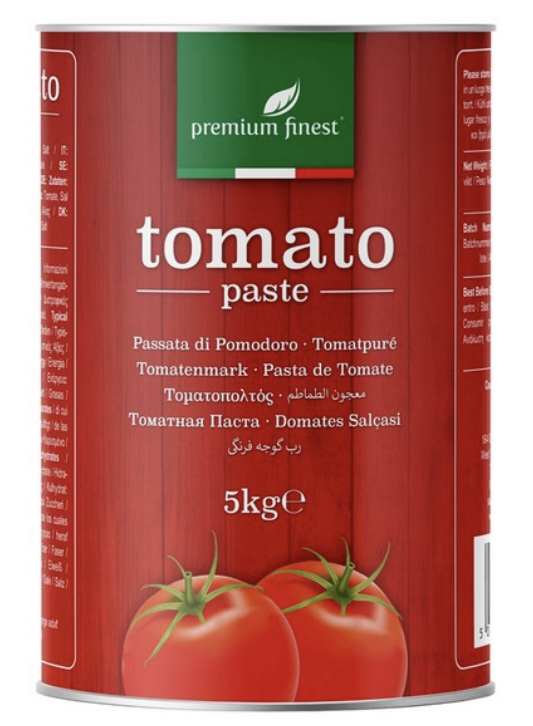 Premium Finest Tomato Puree Case 3x4.55KG - Supra Fast Food Supplies ...