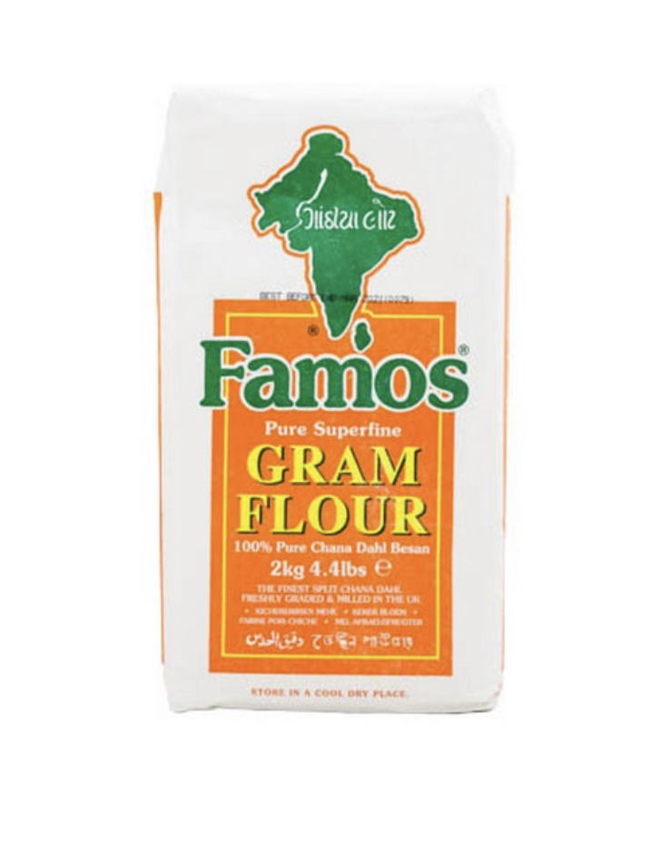 Famos Gram Flour Box 6x2KG - Supra Fast Food Supplies Ltd | Take App