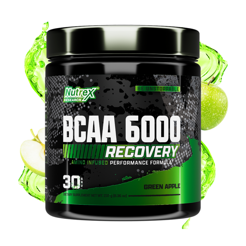 NUTREX BCAA 6000 30 SERVINGS GREEN APPLE - Pure Muscle PTY
