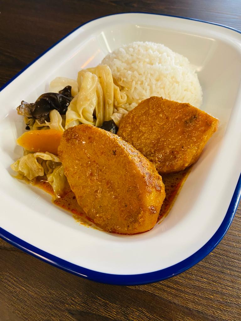 Zhap Chye & Curry Potato Rice Set - Yoon's Social Kitchen by Yoon's ...