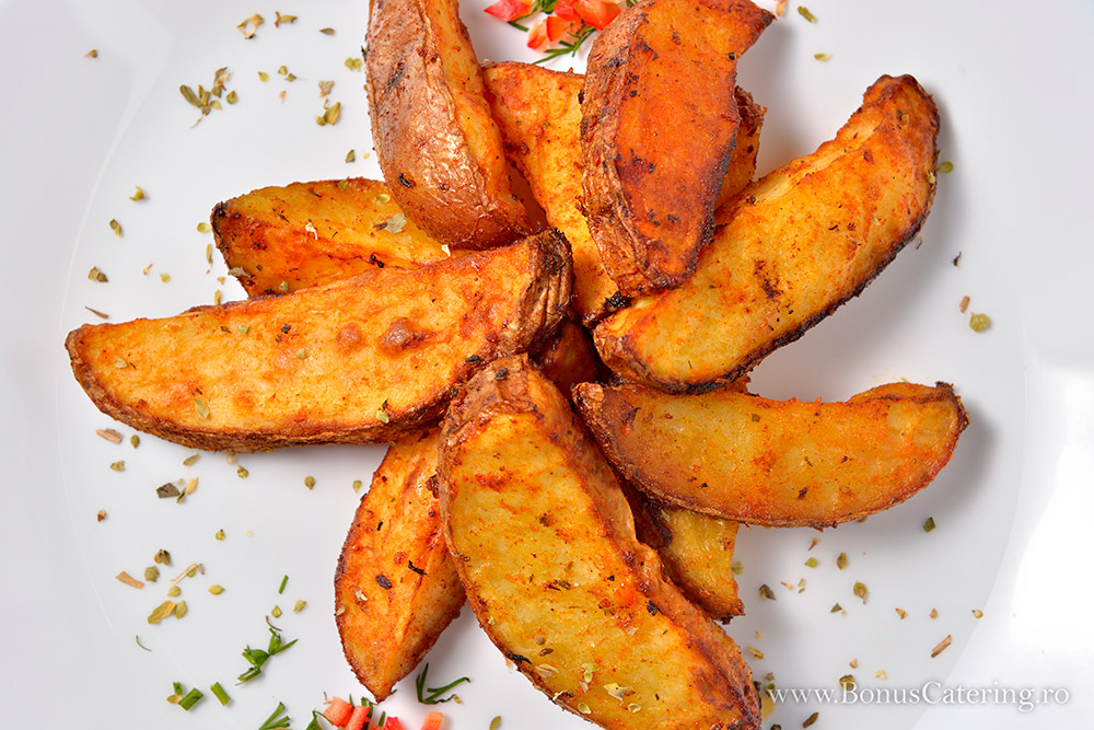 Cartofi wedges - Papa Ricardo Delivery