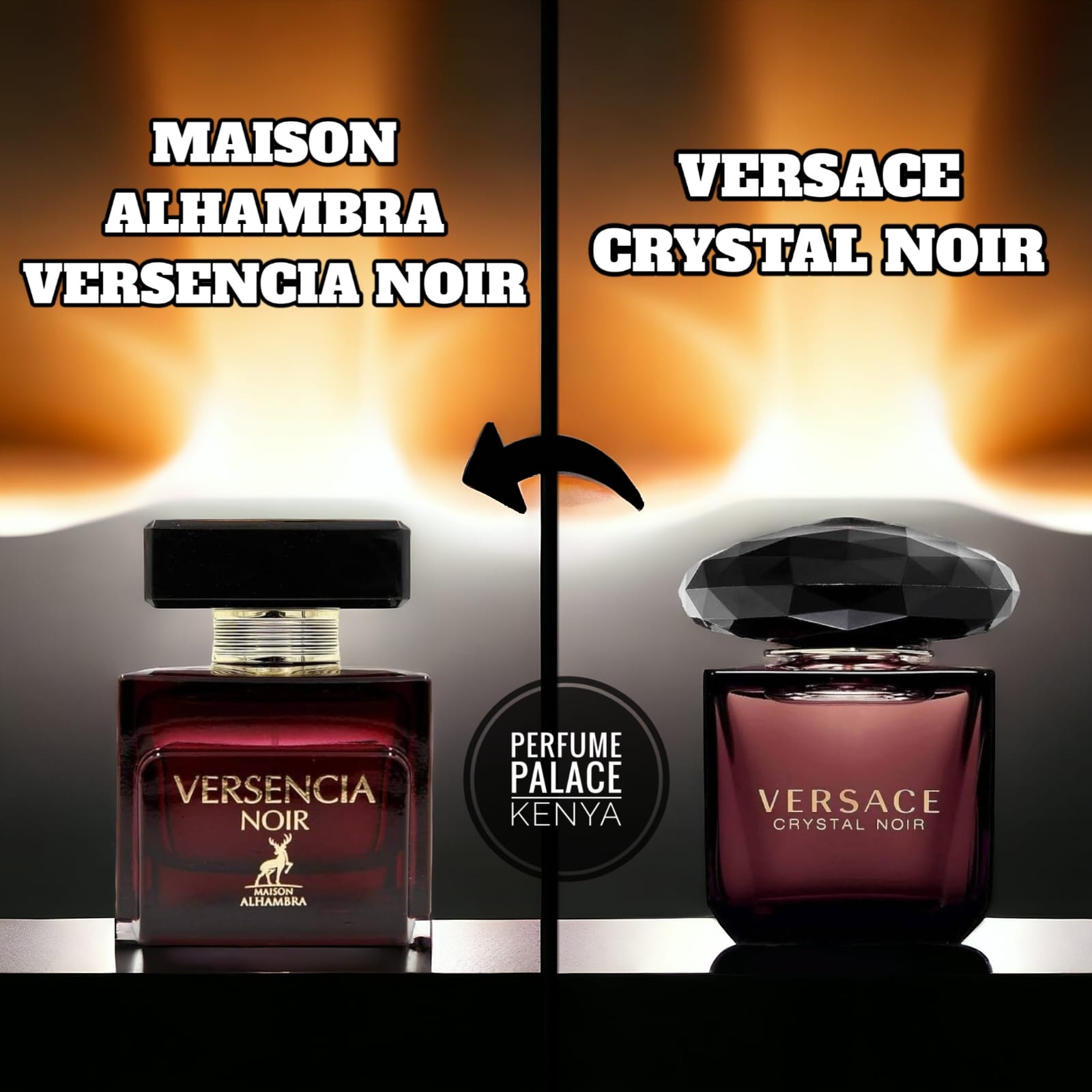 VERSENCIA NOIR - CRYSTAL NOIR BY VERSACE. - Perfume Palace Kenya | Take App