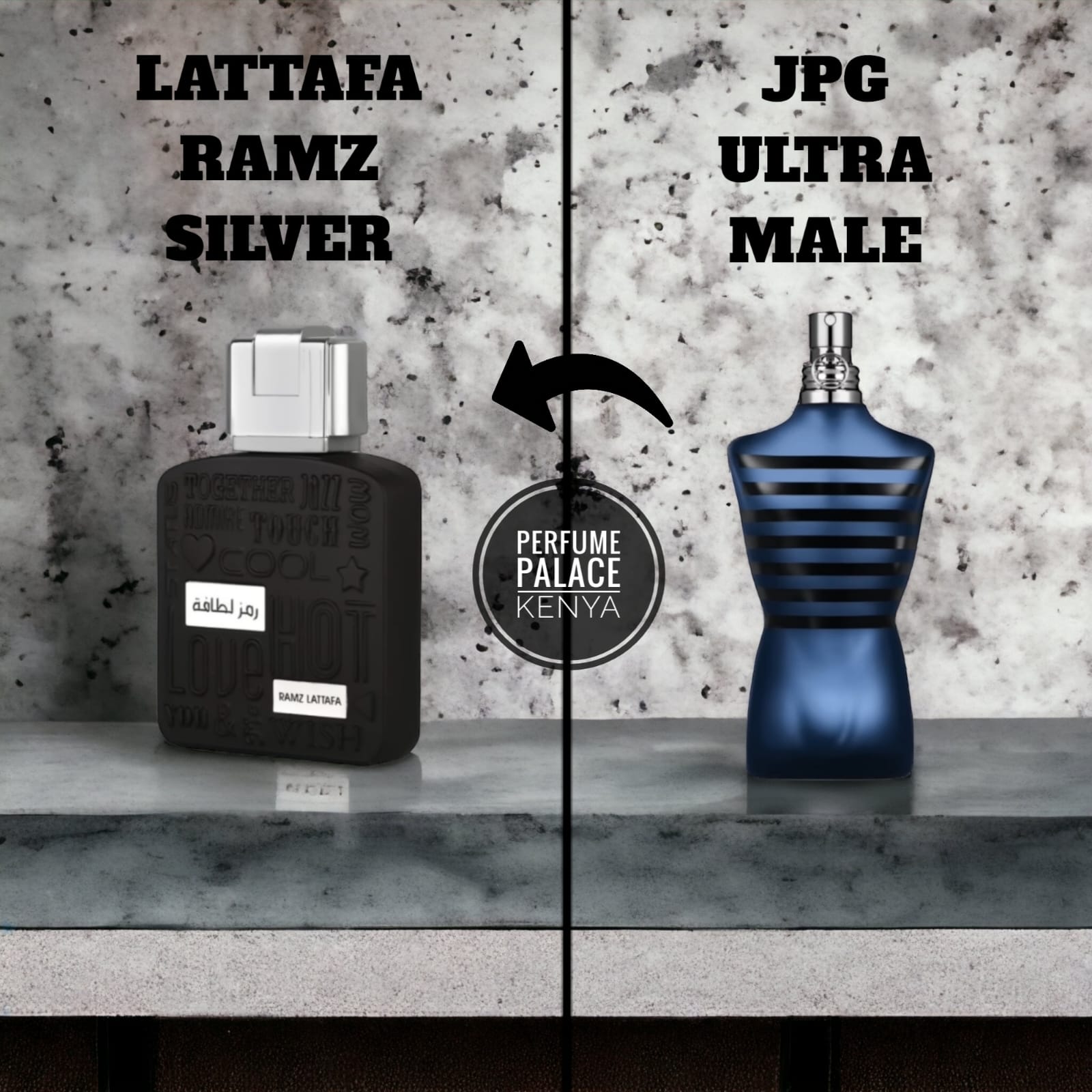 RAMZ SILVER BY LATTAFA - JPG ULTRA MALE - Perfume Palace Kenya | Take App