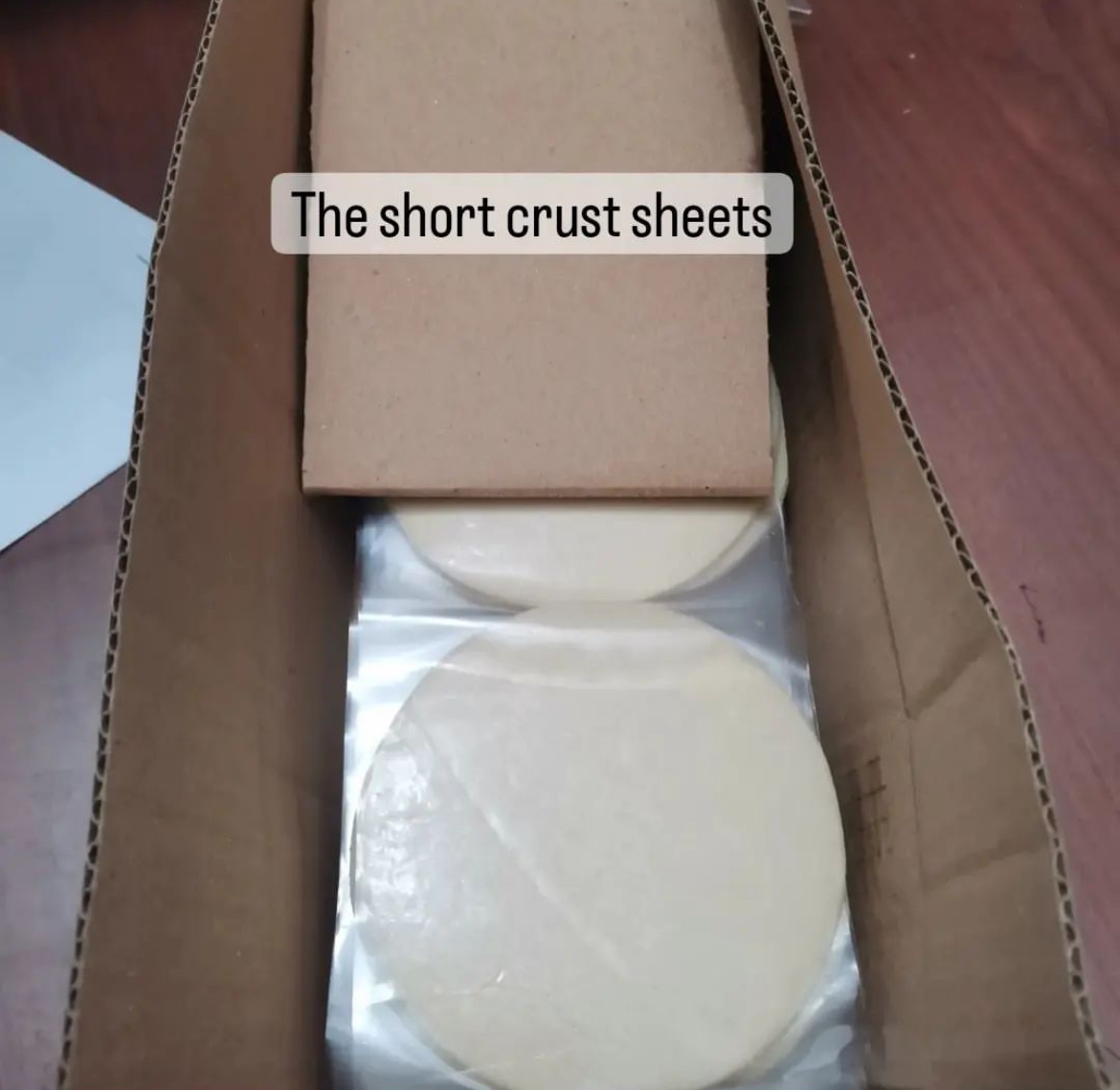 Short Crust / Pattis sheets (39 in a pack) - The Puffin Pastry Store ...