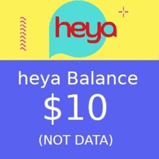 heya $10 Main Wallet Recharge - EASY MOBILE TOP-UP | Take App