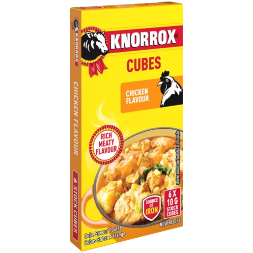 Knorrox Chicken Flavoured Stock Cubes 6 x 10g - Muncho