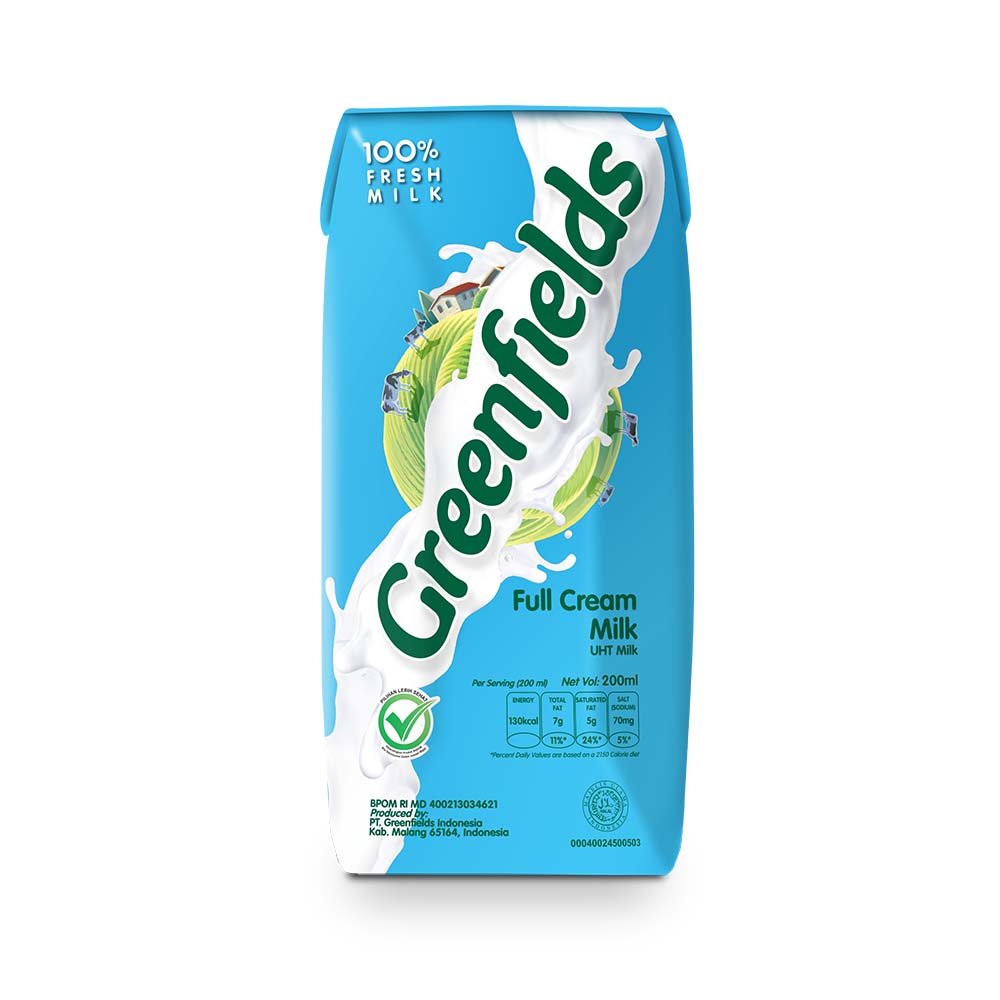 Greenfields UHT Full Cream Milk 200ml - Ying Bee Orders (Nadiya)