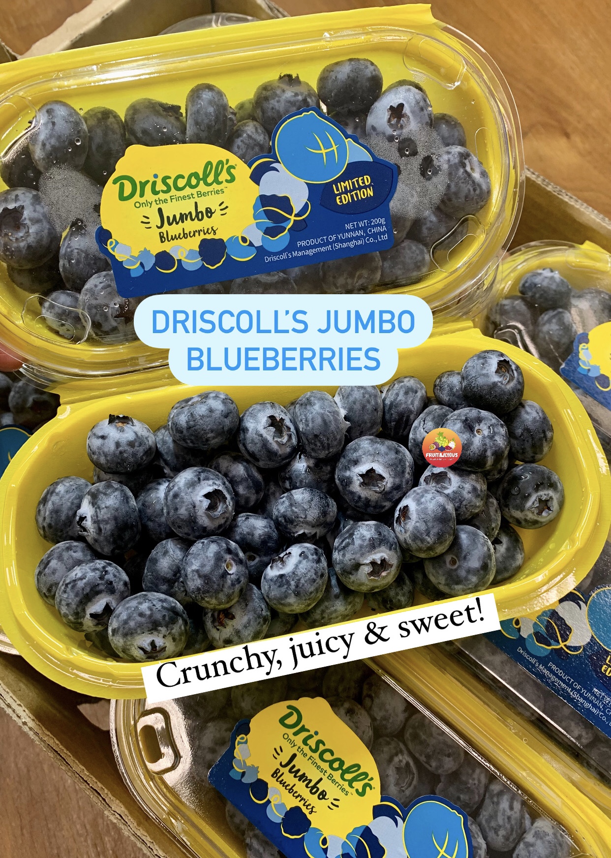 DRISCOLL’S JUMBO BLUEBERRIES (Limited Edition) - FRUITILICIOUS SG ...