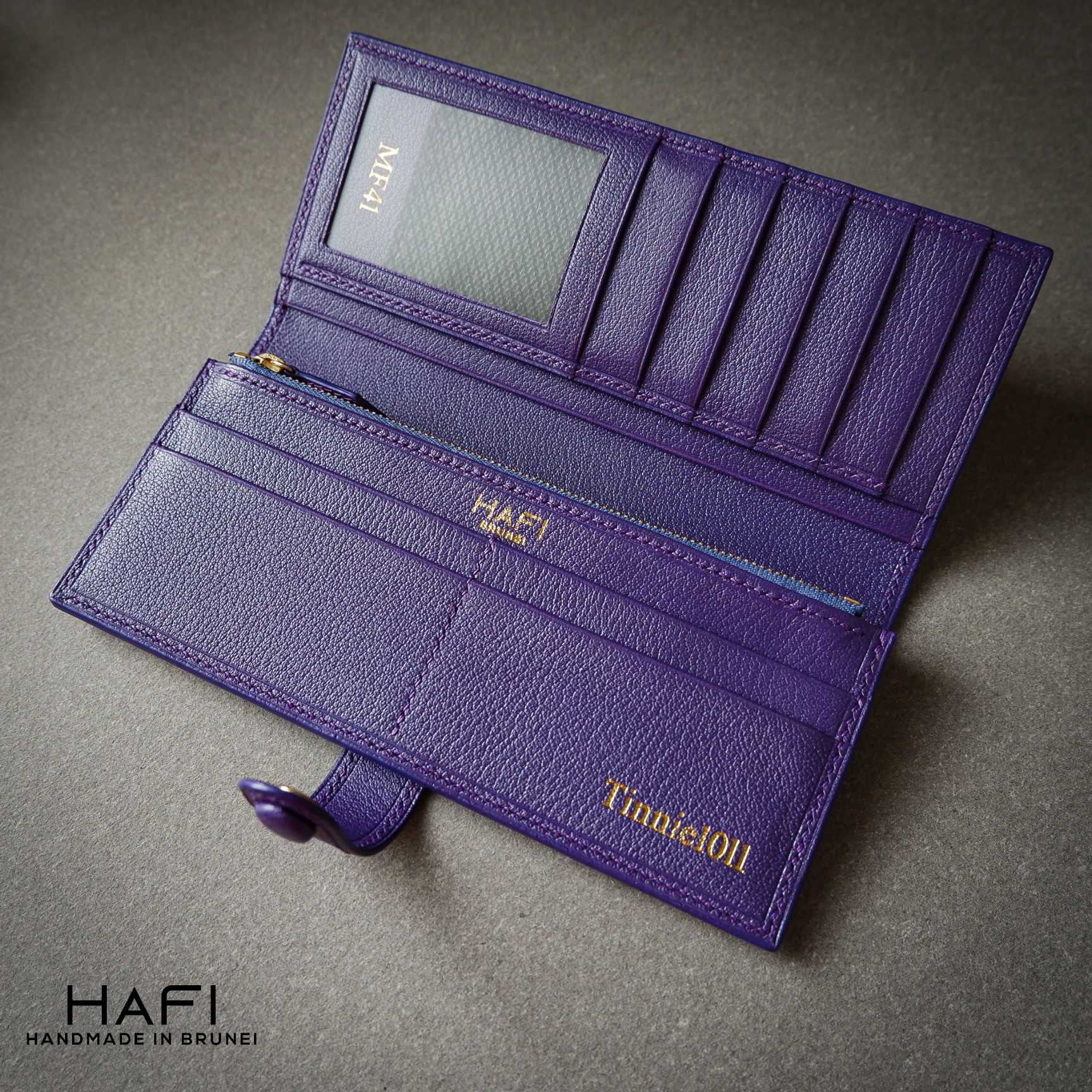 Seren Long Wallet - 12 colors - Handcrafted Excellence: Discover Hafi ...