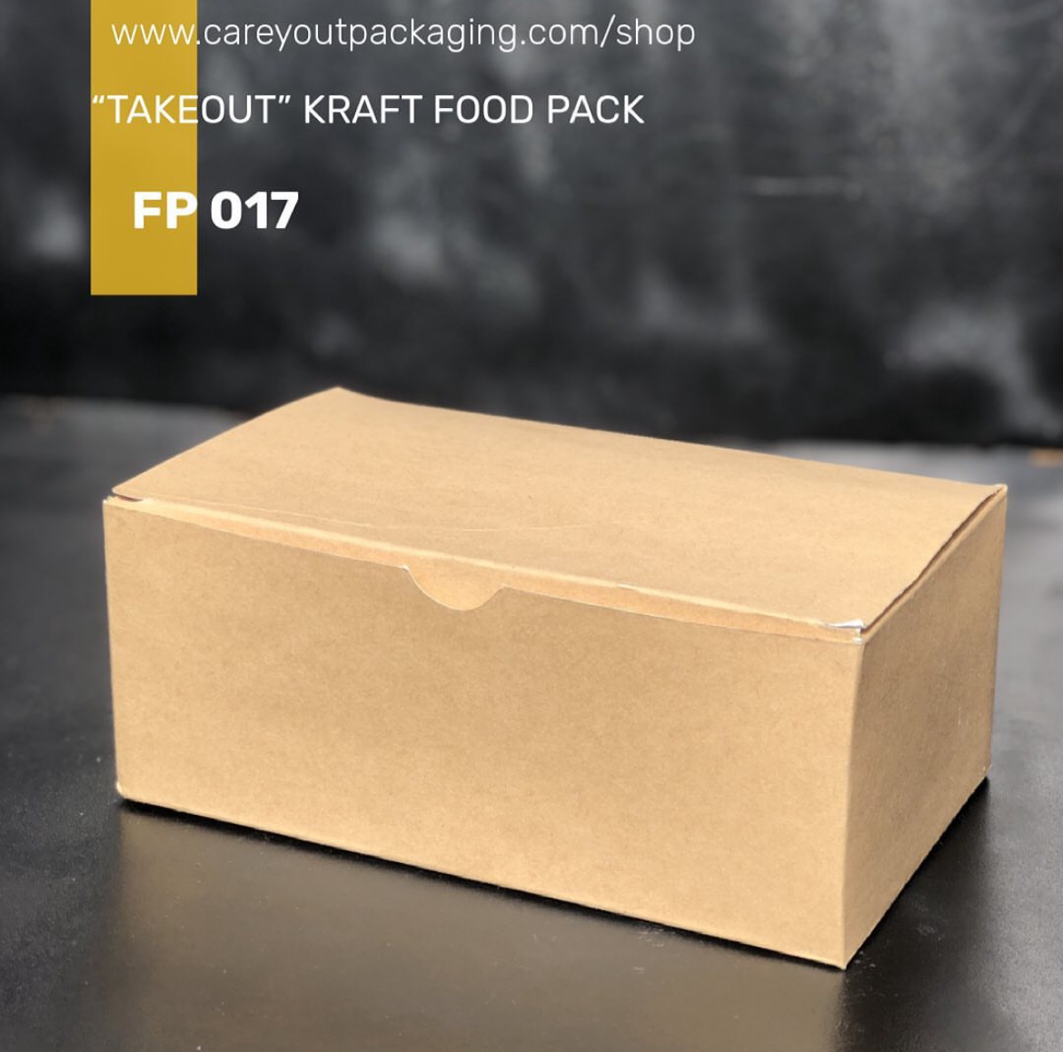 QUICK SERVICE TAKEOUT BOXES - PLAIN BROWN - 2 SIZES - TAKEAWAY ...