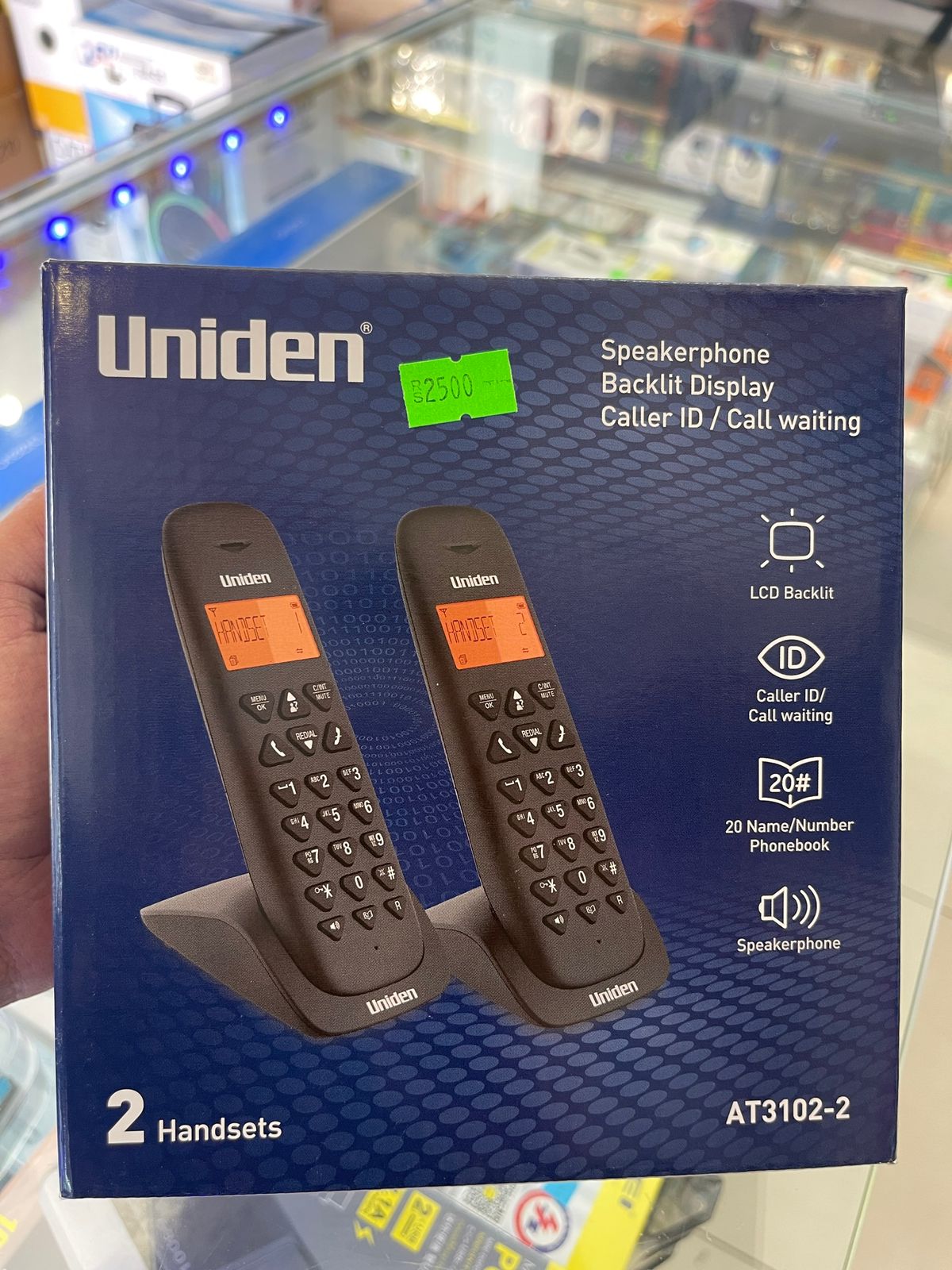UNIDEN DUAL WIRELESS PHONE - HADIR STORE