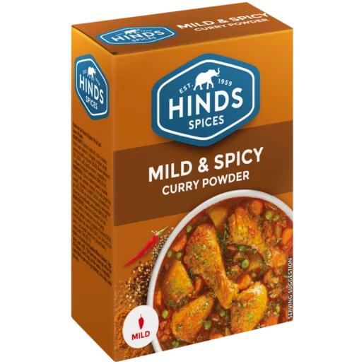 Hinds Spices Mild & Spicy Curry Powder 50g - Muncho