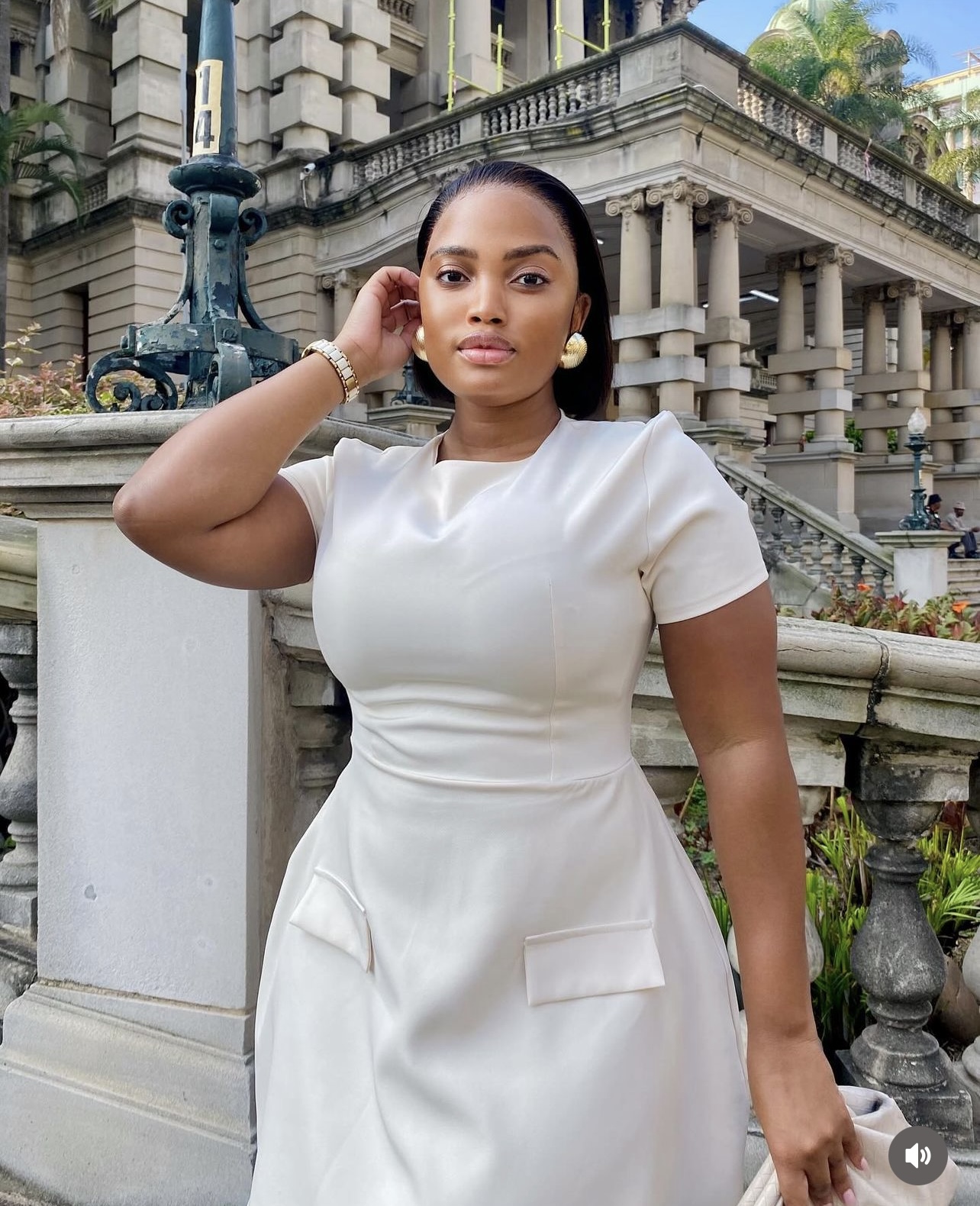 Round neck Midi dress - Cassie_M_clothing | Take App