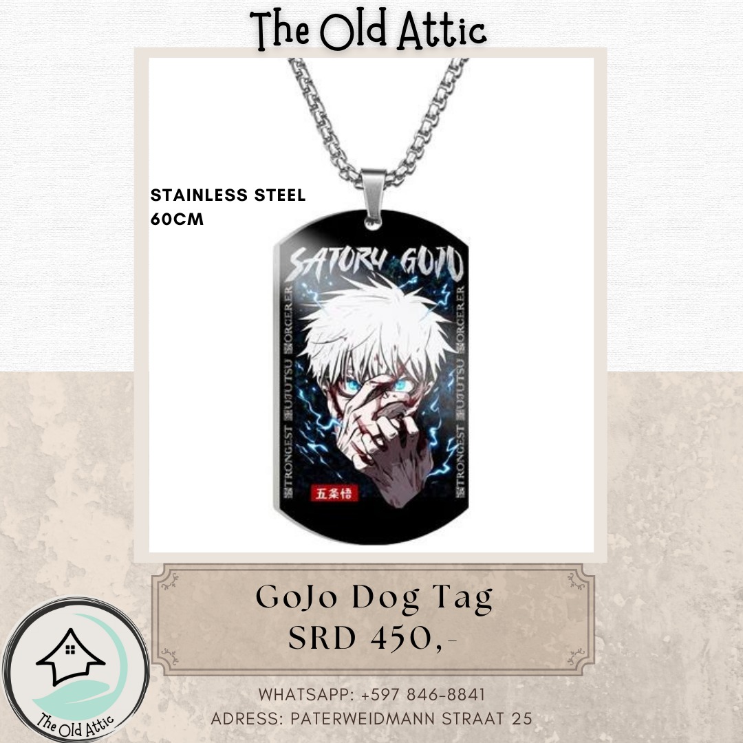 Gojo Dog Tag - The Old Attic | Take App