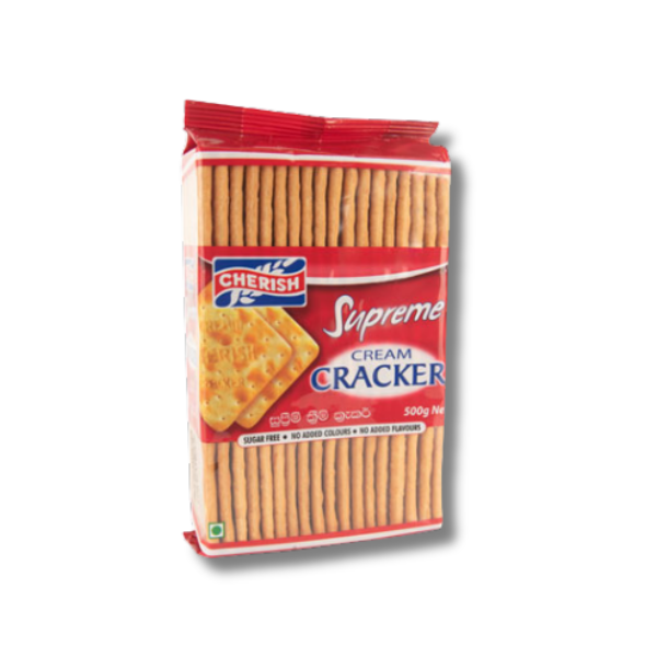 Cherish Supreme Cream Cracker 500g - Shop Fresh Groceries at Mahajana ...