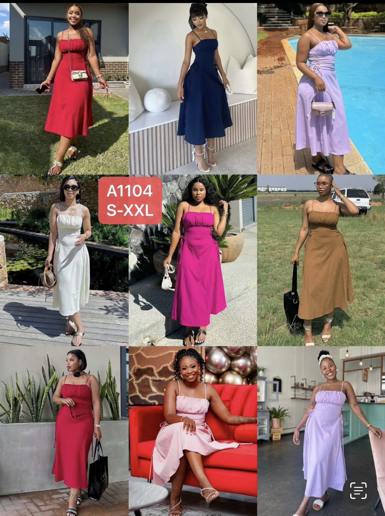 Waist tie hem dress - Cassie_M_clothing | Take App