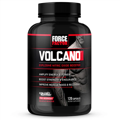 FORCE FACTOR VOLCANO 120 CAPSULES - Pure Muscle PTY
