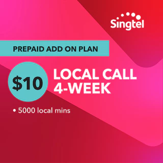 SingTel $10 5000 Mins Add-on Plan - EASY MOBILE TOP-UP | Take App