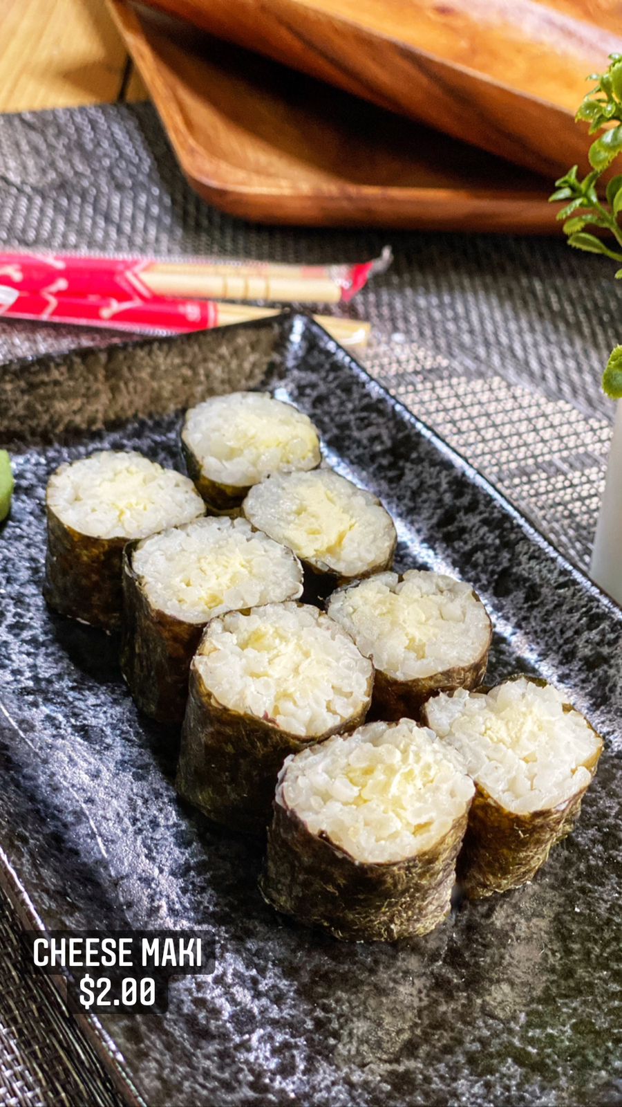 Cheese Maki - TIQS SUSHI | Take App