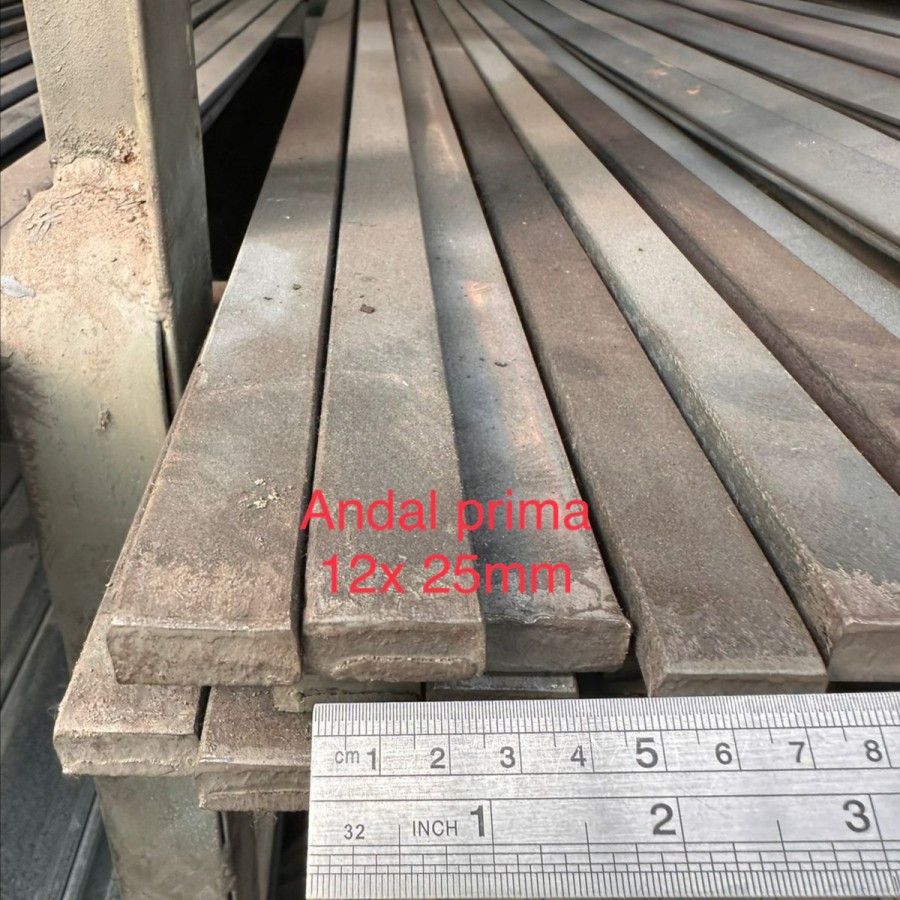 Plat Strip tebal 12mm Panjang 6.0m - Toko Besi dan Baja Andal Prima ...