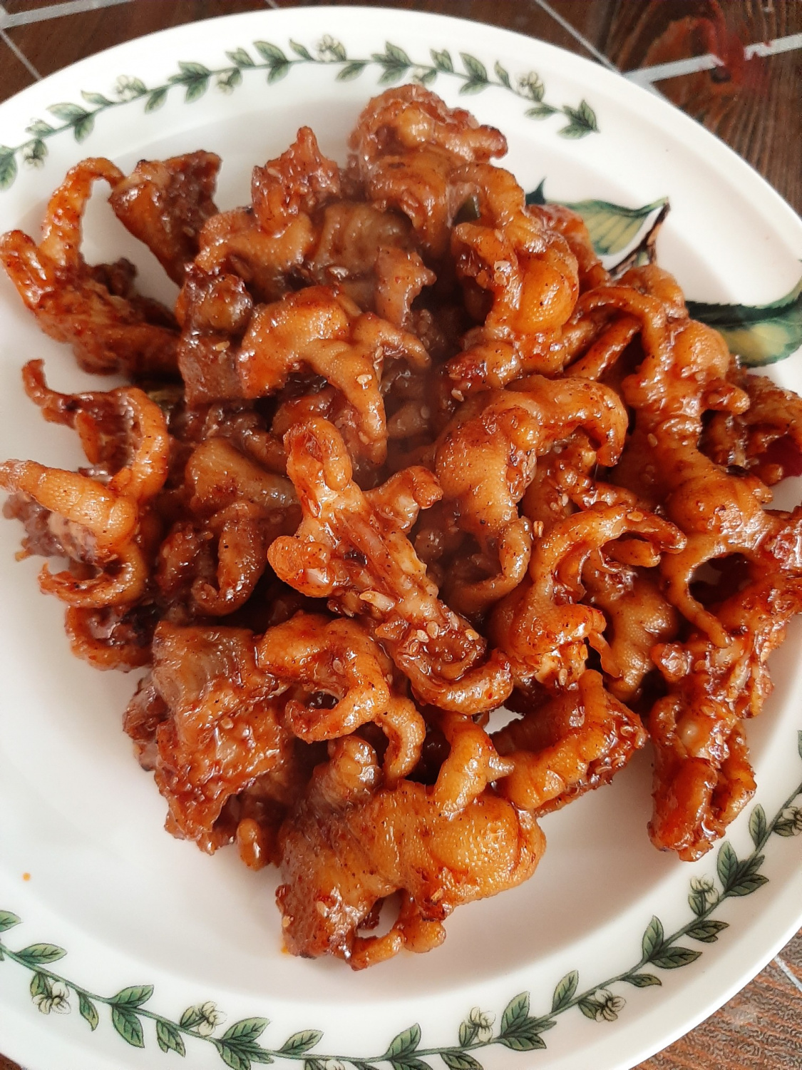 Boneless chicken feet 🌶 - 미미MiMi BBQ | Take App