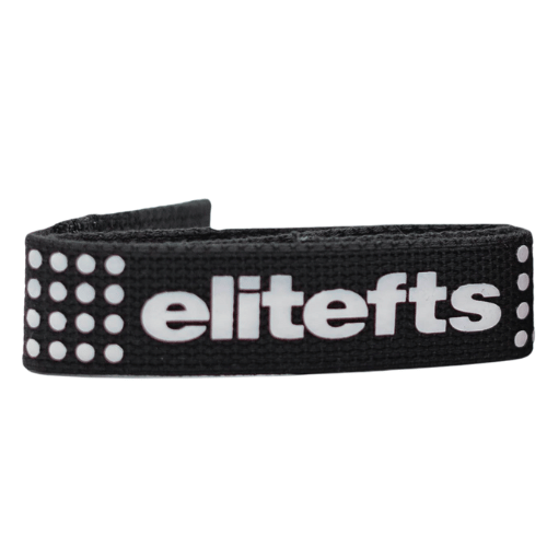 ELITEFTS GRIPPY STRAPS BLACK - Pure Muscle PTY