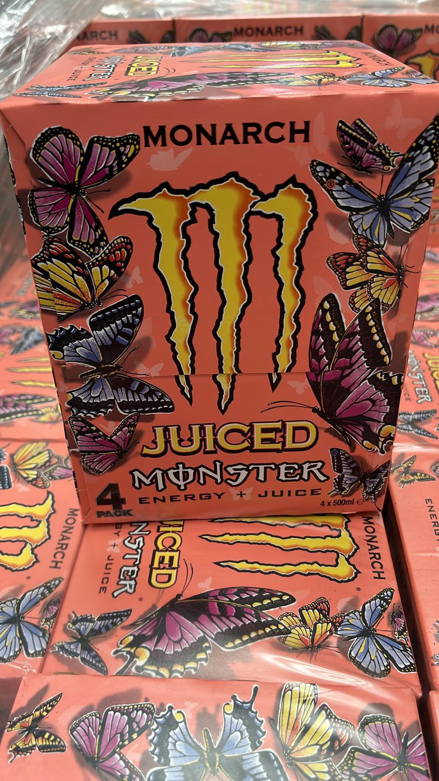 Monster monarch 4x500ml BBE 04/25 - Best deal products ( upto 80% ...