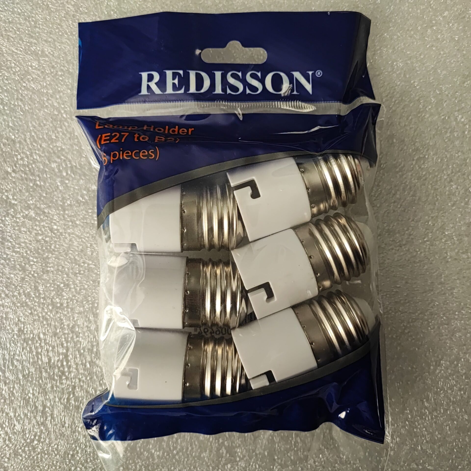 REDISSON 6Pack E27-B22 Lamp Holder Converter - Electromann SA - The ...