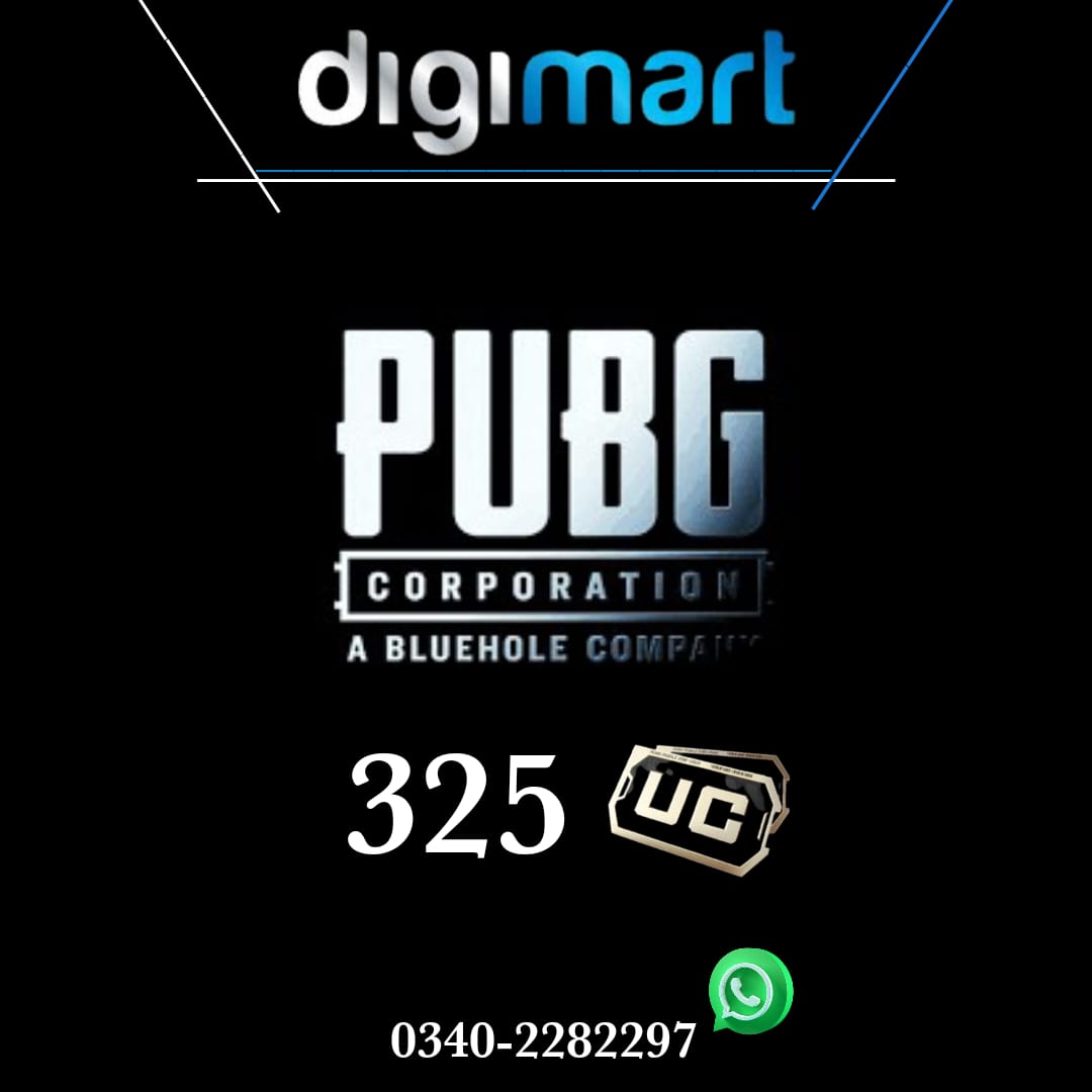 Pubg 325 Uc - DIGI MART | Take App