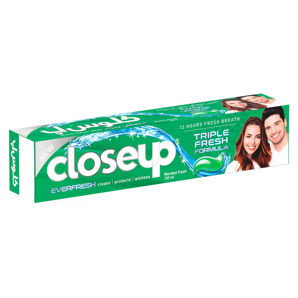 Closeup Triple Fresh Toothpaste Menthol Flavor - SMARTBUY