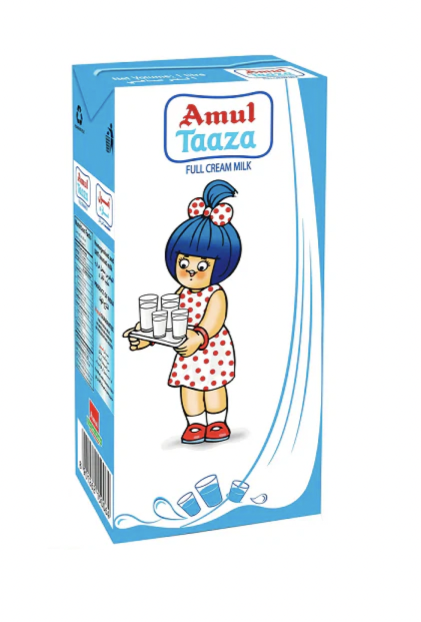 Amul Taaza UHT Milk 1L - The Modern Indian Grocer | Take App