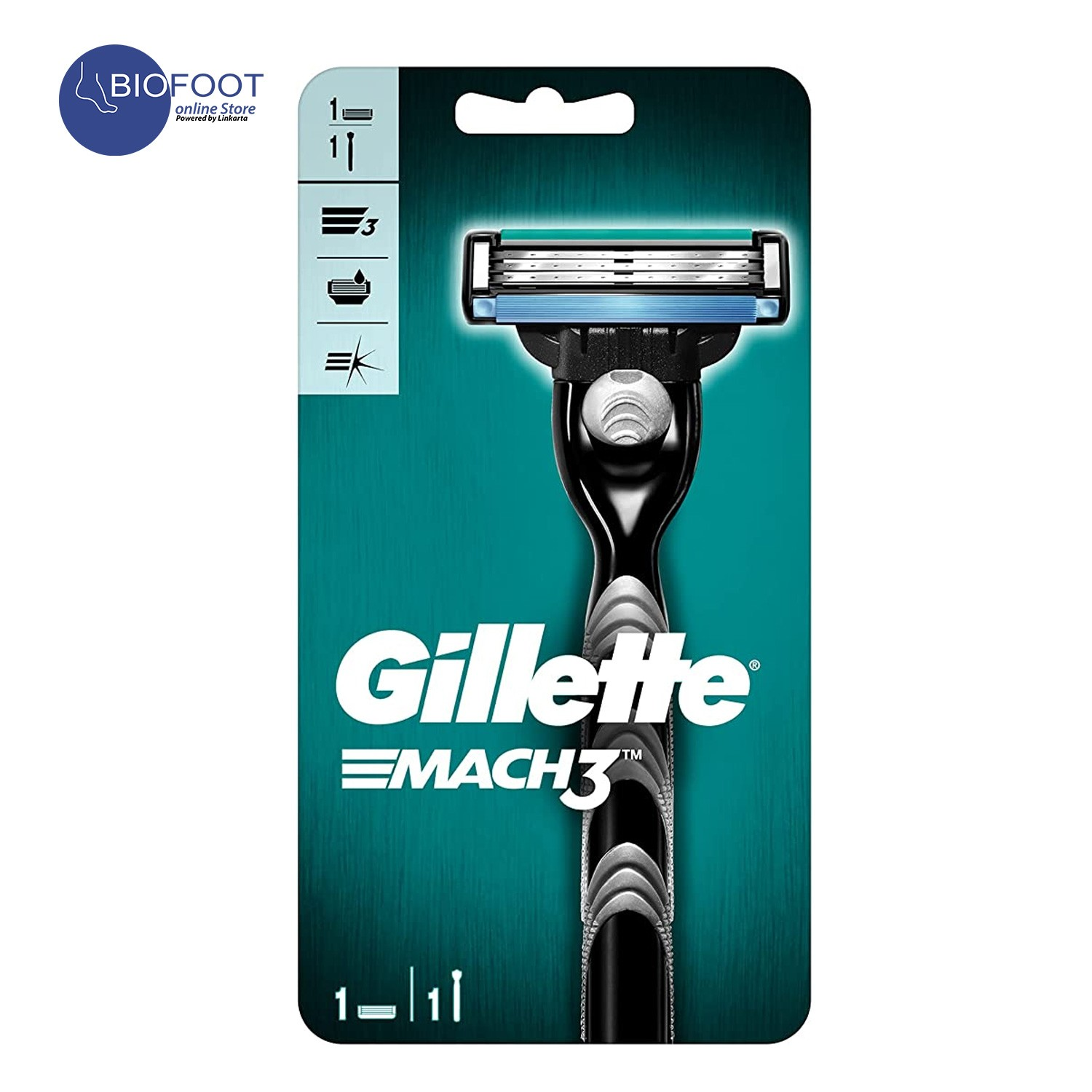 Gillette Mach3 Front Razors - SMARTBUY