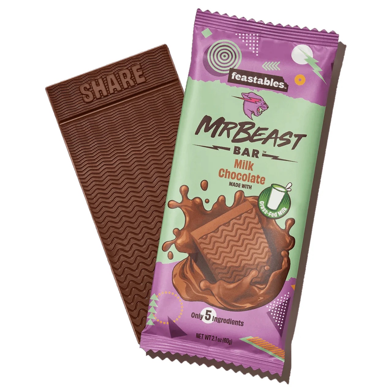 Feastables Milk Chocolate - Our Sweet Secret | Take App