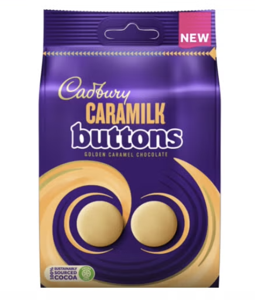 Cadbury Caramilk Buttons Bag - Our Sweet Secret | Take App