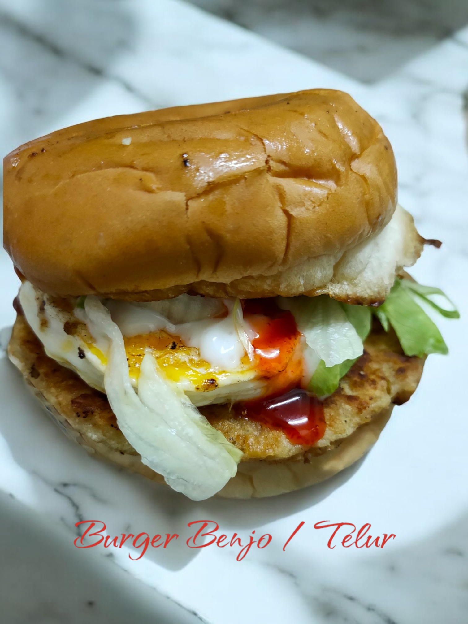 Burger Benjo/Telur - Pak Karim’s Burger | Take App