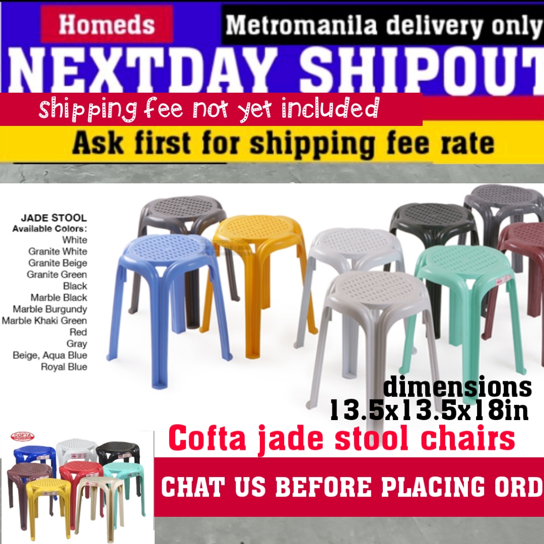 Cofta jade stool chairs colored - Homeds | Take App