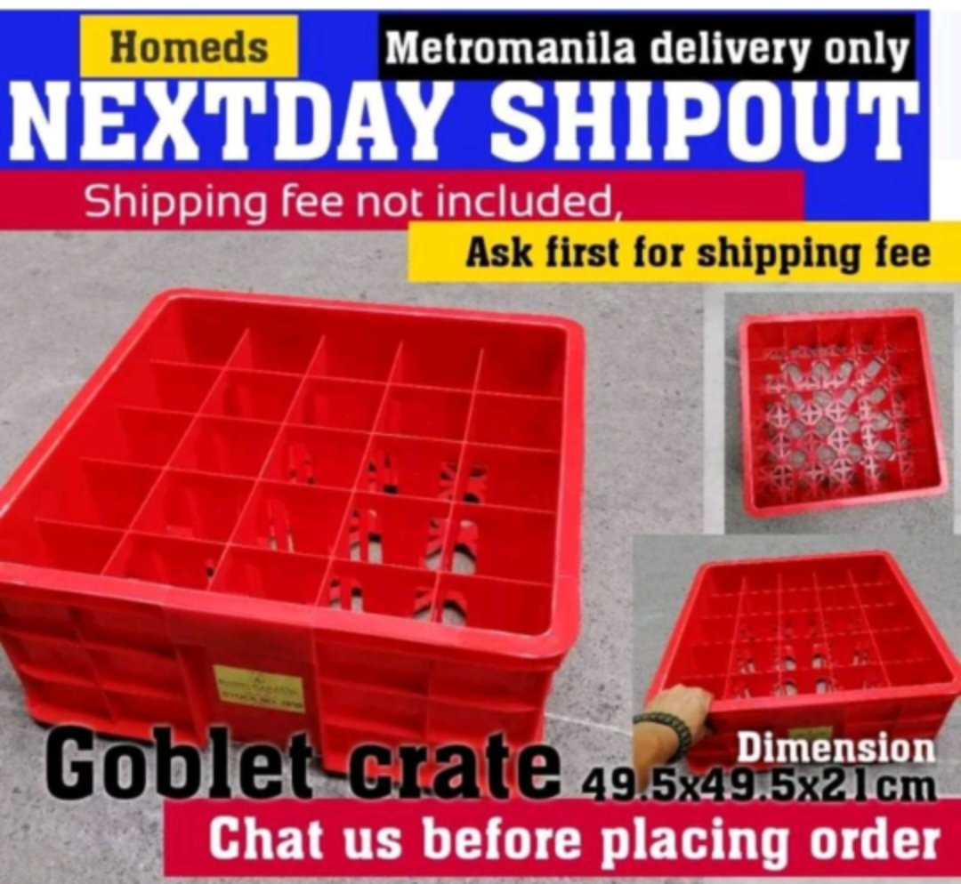 Goblet crate - Homeds | Take App