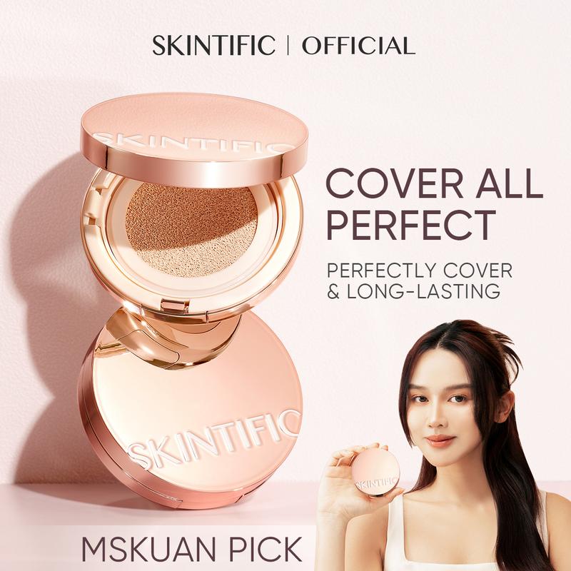 (Gold) SKINTIFIC Cover All Perfect Cushion - Jumz Galore | Take App