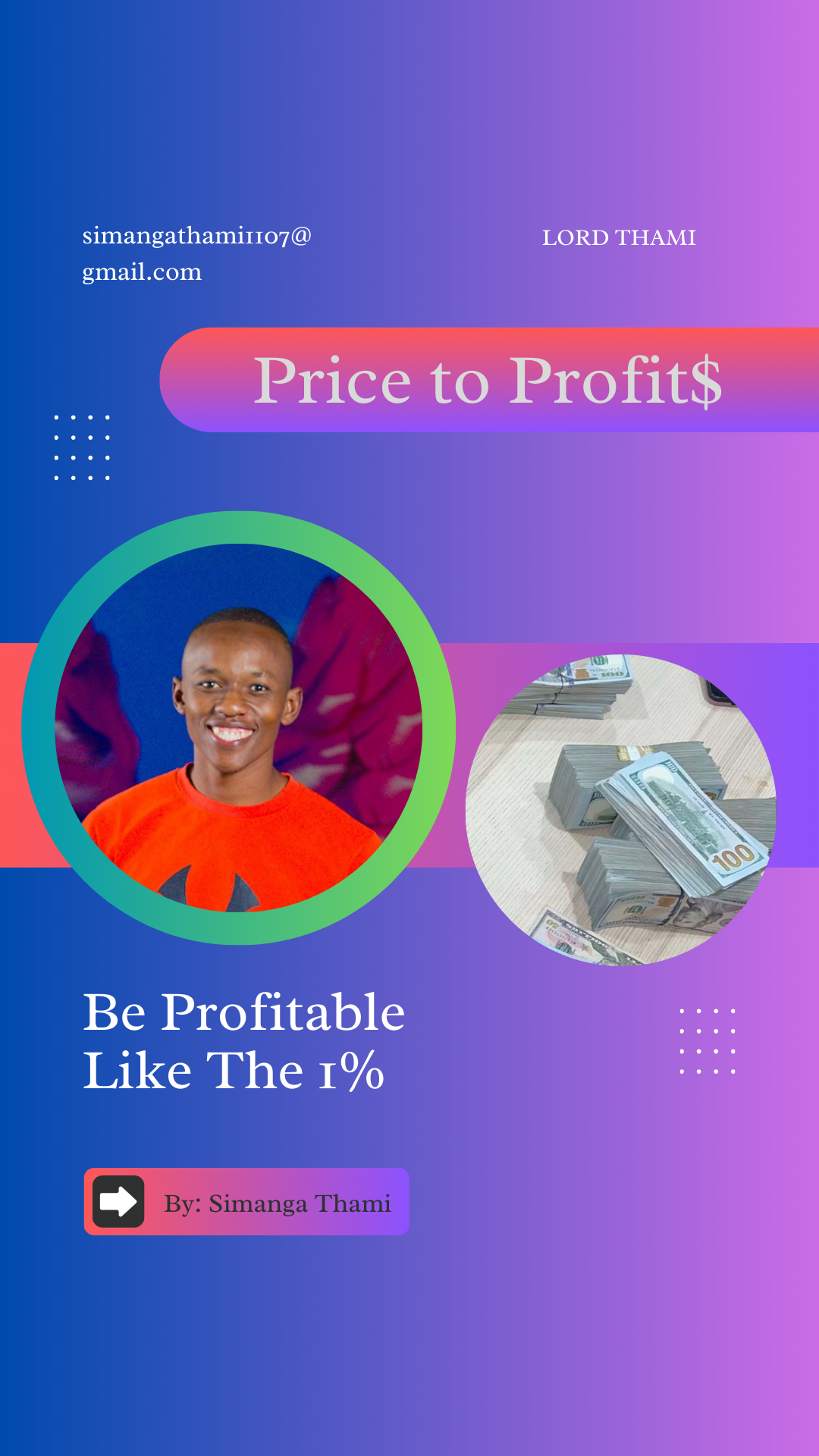 PDF Book " Price To Profits (Be Profitable like the 1%)" - LordThami.co ...